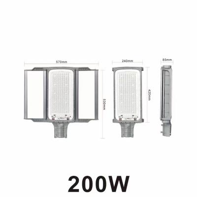 China Ip65 All In One Solar Street Light Outdoor Waterproof 200w To 600w For Road for sale