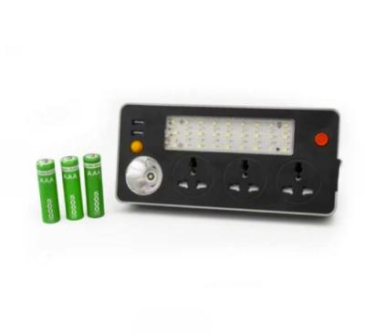Cina 8000K Switch Usb Camping Plug Socket Ricaricabile Casa Esterno Con Luce di Emergenza in vendita