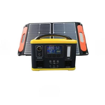 Cina Nuova progettazione 510WH Power Station portatile 500w Outdoor Household Power Station per emergenza o campeggio in vendita
