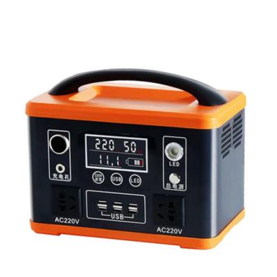 Cina Nuova progettazione 510WH Power Station portatile 500w Outdoor Household Power Station per emergenza o campeggio in vendita
