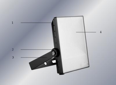 China Ip65 de Geleide Lichten van de Vlekvloed/Vierkant Vloedlicht voor Bouw 100 - 277v-Inputvoltage Te koop