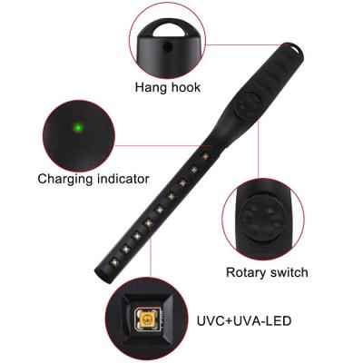 China Poder germicida llevado portátil UVC 2w de la lámpara de UVA con el conector USB para matar a los gérmenes en venta