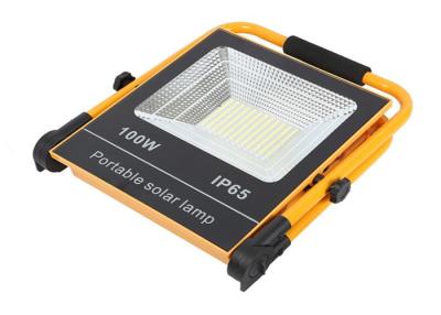 China 100W Power IP 65 50000 Hours Life Time 6500k CCT 100lm/w LPW LED Solar Flood Light for sale