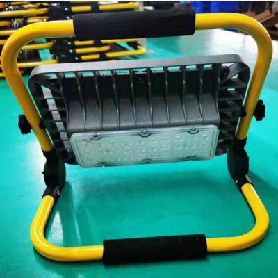 China High Lumen Adjustable Charging Road Emergency LED Floodlight IP65 for sale