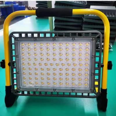 China High Lumen Adjustable Charging Road Emergency LED Floodlight IP65 for sale