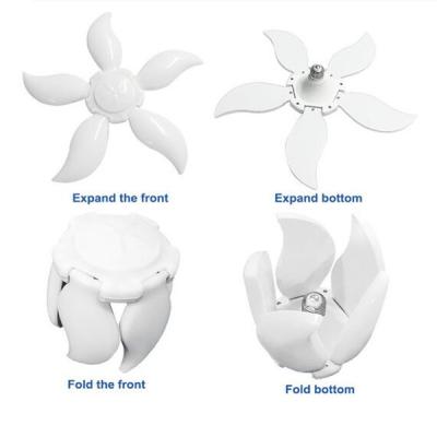 Cina Constant Current Foldable Leave 2700k ha condotto la base E27 della lampada 20W CCT2700k-6500k del garage in vendita