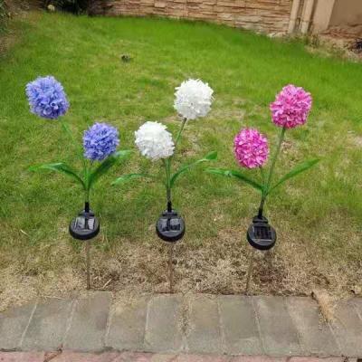 Cina La garanzia 110lum 3pcs di Ip65 Cri70 3years ha condotto le luci solari del fiore in vendita