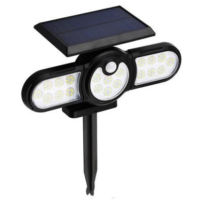 China Landscape Cri70 Pir Sensor Solar Light For Yard Hotel for sale