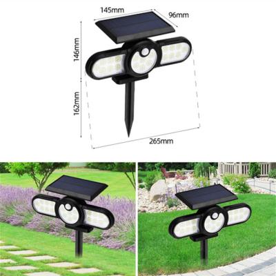 China Landscape Cri70 Pir Sensor Solar Light For Yard Hotel for sale