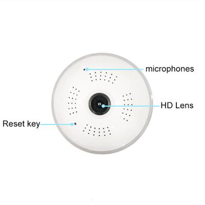 China Home Security 1080p Hidden Camera Bulb Indoor Wifi Wireless Baby Monitor For Small Shop for sale