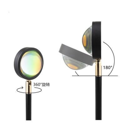 China Mini Adjustable Rod 5w Sunset Light Lamp For Tiktok Or Youtube Or Bedside for sale
