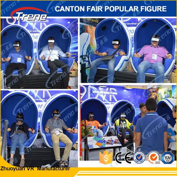 Oculus Rift Dk2 9d Cinema Simulator With New Designing Egg Seats Triple Cinema Chair