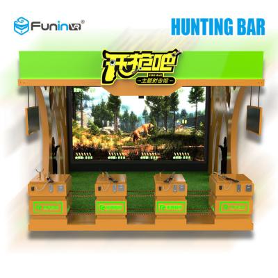 China Hunting Bar VR Equipment VR 2D / 3D Exciting Gun Shooting Game Machine For Arcade Game Center for sale