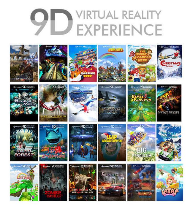 220V 0.7KW Vibrating VR Simulator Interactive Vibrating Gameing Experience