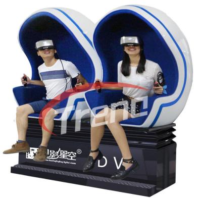 China 2 cinema da realidade virtual da máquina 9D do ovo da montanha russa do jogador com o filme de 360 graus à venda