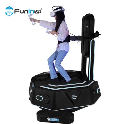 China 0.9KW Virtual Reality Treadmill Machine 360 Degree 9D Vr Walker System Battle Games for sale