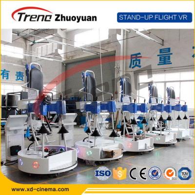 China Amusement Park Video Game Virtual Reality Gaming Devices With 360 ° Rotating Platform for sale