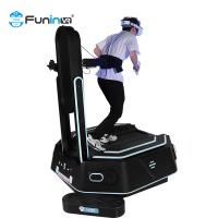 China Interactive Amusement Park Shooting Vr Standing Platform 9D Virtual Reality Treadmill for sale