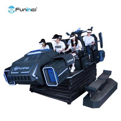 Cina Montagne russe con diversi giocatori del simulatore della sedia del cinema del parco di divertimenti 9D VR in vendita