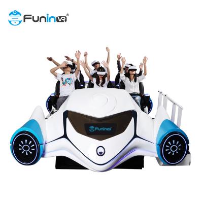 Cina 6 sedia di moto del parco di divertimenti della macchina del gioco del cinema VR di Seat 9d in vendita
