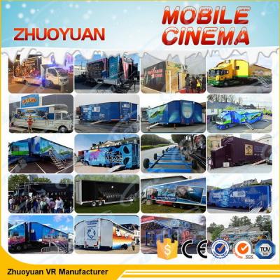 China 70 PCS 5D Movies + 7 PCS 7D Movie Theater Amazing Gun Shooting 7D Cinema Simulator With Electric / Hydraulic System for sale