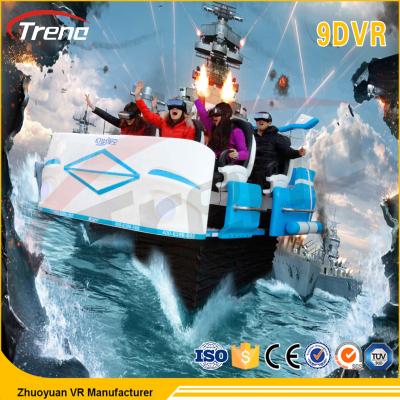 China Wireless Operation 9D Action Cinemas , Theme Park Simulator High Efficient for sale