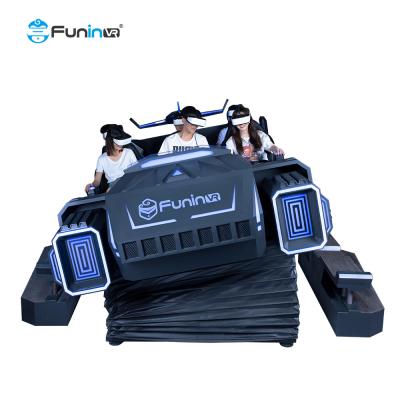 Cina Simulatore di realtà virtuale 9D con schermo HD Nave da guerra VR con contenuto di varietà Capacità 500kg in vendita