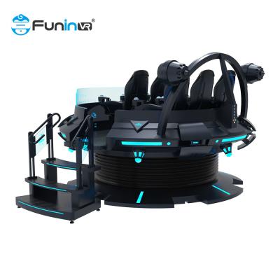 Chine Simulateur de réalité virtuelle 9D pour 6 joueurs, visuels améliorés et mouvement réaliste à vendre