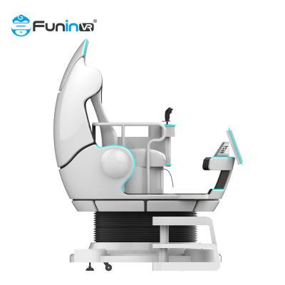 China Indoor Dynamic Exreme Theme 9D VR Simulator With 55 Inch Screen  1.2KW for sale