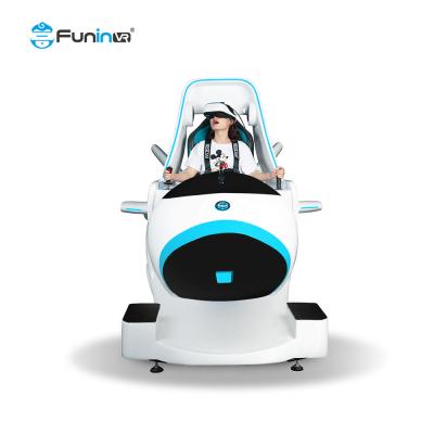China High Definition 3D Graphics VR Flight Simulator For Airport 100KG Rated Load for sale