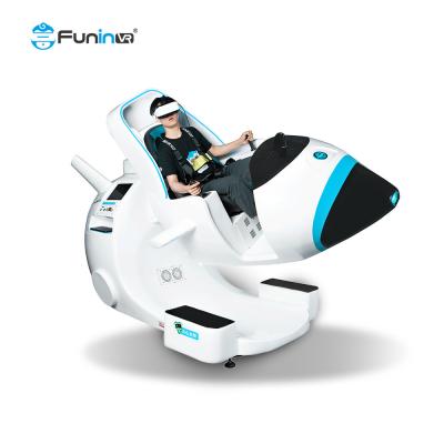 China High definition 3D VR Flight Simulator Rated Load 100KG for sale