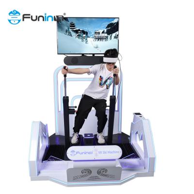 China 3D-geluid 5 Passagiers VR Skiën Virtual Reality Space Walk Elektrisch krukplatform Te koop
