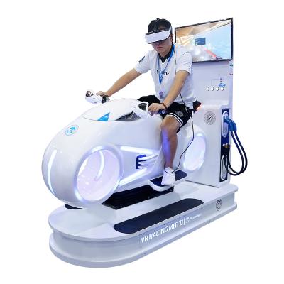China Иммерсивный VR Racing Moto Simulator HD Контроль движения экрана для экстремальных помещений for sale