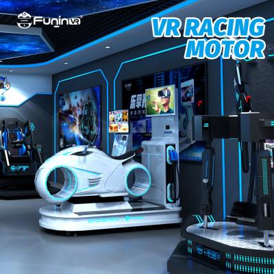 China 9D VR Racing Moto Cinema Simulator met 4.8KW Power Te koop