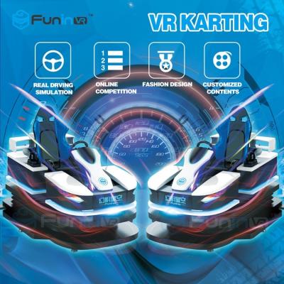 China Virtual Reality Simulators Tech Vr Car Driving Racing Simulator Game Machines for sale
