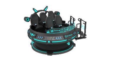 Cina Aggiornate il vostro business di intrattenimento con 6 posti 9D VR VR Cinema Voltage 220V/2.4KW e Computer I5 1650 8G 240G in vendita