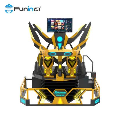 Experience the Ultimate Adventure with Double Seats VR Amusement Park Equipment and Joystick Controller