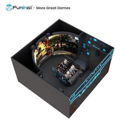 Cina Prendi il tuo gioco di corse al livello successivo con il nostro simulatore di corse di movimento interattivo Ball Screen 380v tensione contenuti di giochi interattivi in vendita