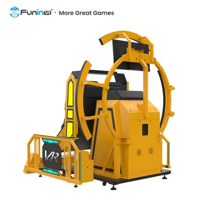 China Upgrade Your Entertainment Business with 360° Double Flight 9D VR Simulator 40 Inches Display Screen Size Dynamic Platform for sale