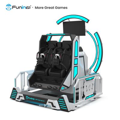 China Take Your VR Experience to the 360° VR Flight simulator Multiple Player 9D VR  Simulator Chair for sale
