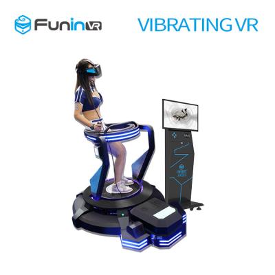 China AC220V VR Egg Shape Vibrating Cinema Simulator 9D Virtual Reality Chair Simulator for sale