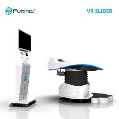 China Double Seats Arcade Game VR Slide / VR Shooting Machine With Two Egg Cabins for sale