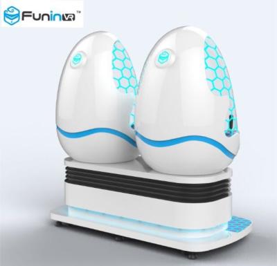 China 9D VR 360 Degrees Egg VR Chair Cinema Simulator / Interactive Game Virtual Reality Equipment for sale
