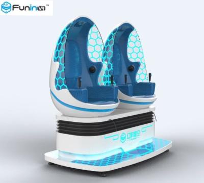 China 9D VR 360 Degrees Egg VR Chair Cinema Simulator / Interactive Game Virtual Reality Equipment for sale