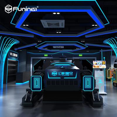 China 9D VR 6 Seats Virtual Reality Arcade Game Machine Rides Amusement Park for sale
