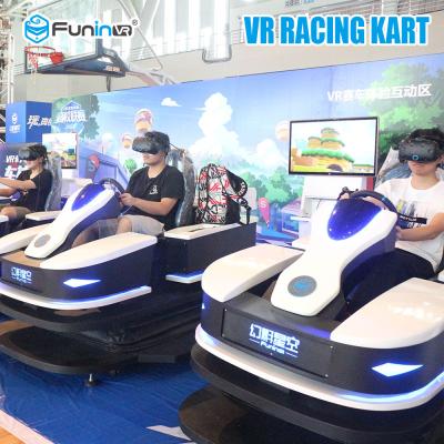 China Sheet Metal 9D Virtual Reality Simulator Car Entertainment System Amusement Park Go Karts for sale