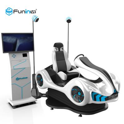 중국 게임 Karting 차 0.7KW 220V 2.0 오디오 시스템을 경주하는 그림 색깔 9D VR 시뮬레이터로 판매용