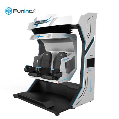 China 200kg 220V Funin VR China simulator roller coaster 9D VR chair two seat simulator for sale Sheet Metal for sale