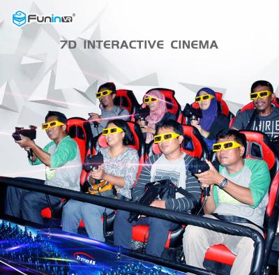 Cina Multi effetti dimensionali dinamici di illuminazione/fumo/aroma dell'attrezzatura del cinema 5D in vendita