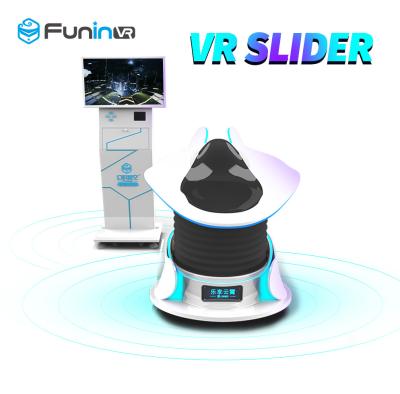 China Double Seats Arcade Game VR Slide / VR Shooting Machine For Fun for sale
